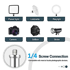 EMART 7 Ft Light Stand for Photography, Portable Photo Video Tripod Stand, Lighting Stand with Carry Case for Speedlight, Flash, Softbox, Umbrella, Strobe Light, Camera, Photographic Portrait - 2 Pack