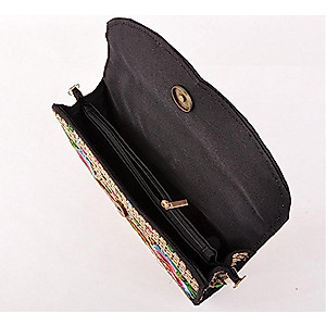 Chinese Embroidered Casual Canvas Women’s Wallets Zipper Closure Purse Wristlet