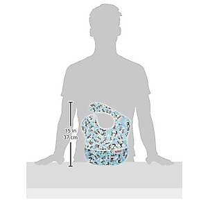 Bumkins Dr Seuss SuperBib, Baby Bib, Waterproof, Washable, Stain and Odor Resistant, 6-24 Months (Pack of 3) - Green Eggs, Yellow Fish, Cat In The Hat