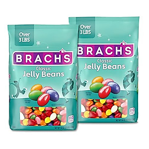 Brach's Classic Jelly Beans, Assorted Flavors, Easter Candy, 54 Ounce Bag (Pack of 2)