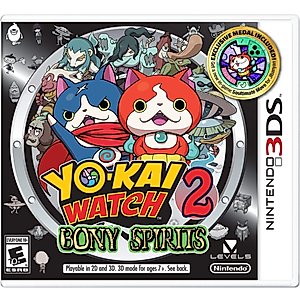 YO-KAI WATCH 2: Bony Spirits - Nintendo 3DS (Renewed)