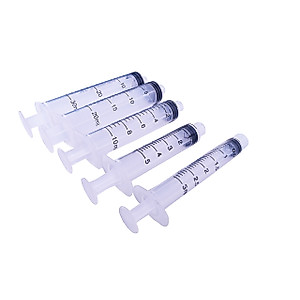 HUAHA 100pcs 1/2" Stainless Blunt Tip Dispensing Needles set + 5pcs Different Size Indutrial Syringe with 16pcs Tapered Pinhead Tip Needles set