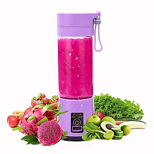 380ML Mini Blender Fruit Blender Convenient Handheld Blender Using USB Charger