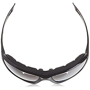 Radians XT1-11 Extremis Full Black Frame Safety Glasses with Clear Anti-Fog Lens