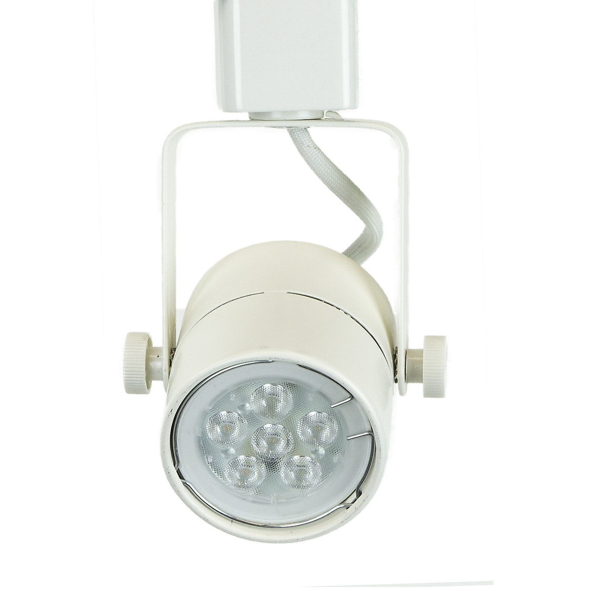 Direct-Lighting H System 3000K GU10 LED Track Lighting Head White - 3000K Warm White 7.5W LED Bulb 50154L-3K-WH