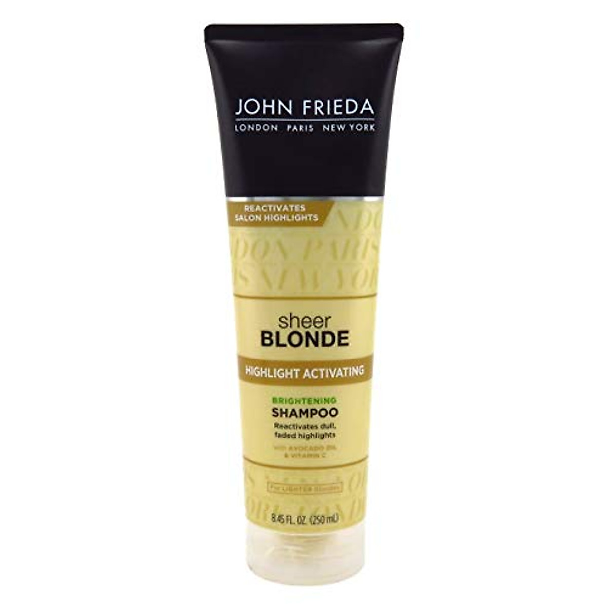 John Frieda sheer blonde Highlight Activating Enhancing Shampoo For Lighter Blondes 8.45 oz (Pack of 3)