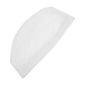 BESPORTBLE Pu Swimming Cap Flap Hats Swim Bag Neck Cap Swimcap Swim Cap Swim Turban Sun Caps Replacement Trampoline Poles Swimming Head Cap Portable Outdoor White Elastic Cap Miss