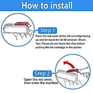 LCL Compatible Ink Cartridge Replacement for Canon CLI-281 CLI-281XL CLI-281XXL TR7500 TR7520 TR8500 TR8520 TS6120 TS6220 TS6320 TS702 TS8120 TS8220 (3-Pack Cyan Magenta Yellow)