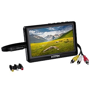 Video to Digital Converter, 4.3" AV Video Capture Box/Video Player, Record Video from VHS, HI8, Camcorder, Set Top Box or Any Source, Analog Video to Digital Converter, Built-in Stereo Speakers Mic-in