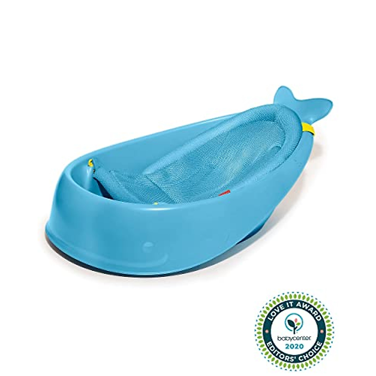 Skip Hop Infant Bath Tub 3-Stage Grow With Baby Smart Sling MOBY Bathtub Blue Age 0+