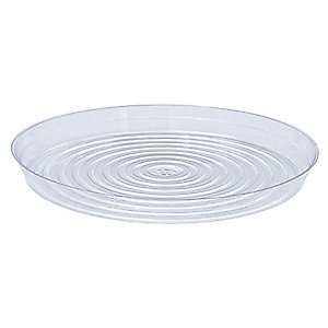 CWP CW-1700N Vinyl Plant Saucer, 17-Inch Diameter, Clear