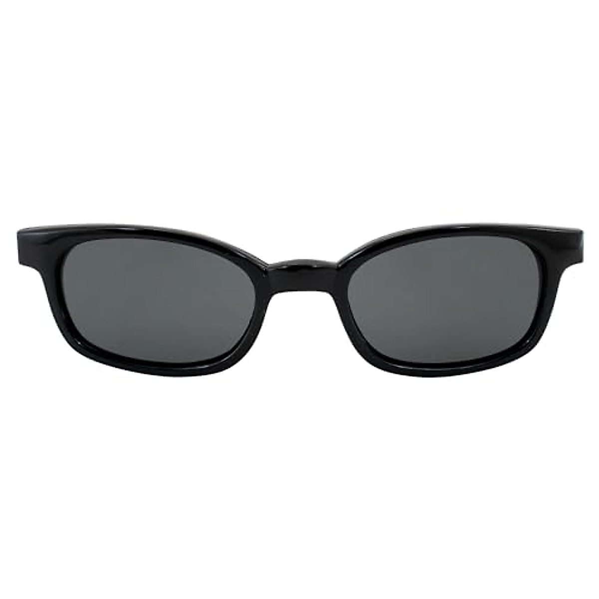 Pacific Coast Feather Original X-KD's Biker Polarized Lenses Black Frames 20% Sunglasses