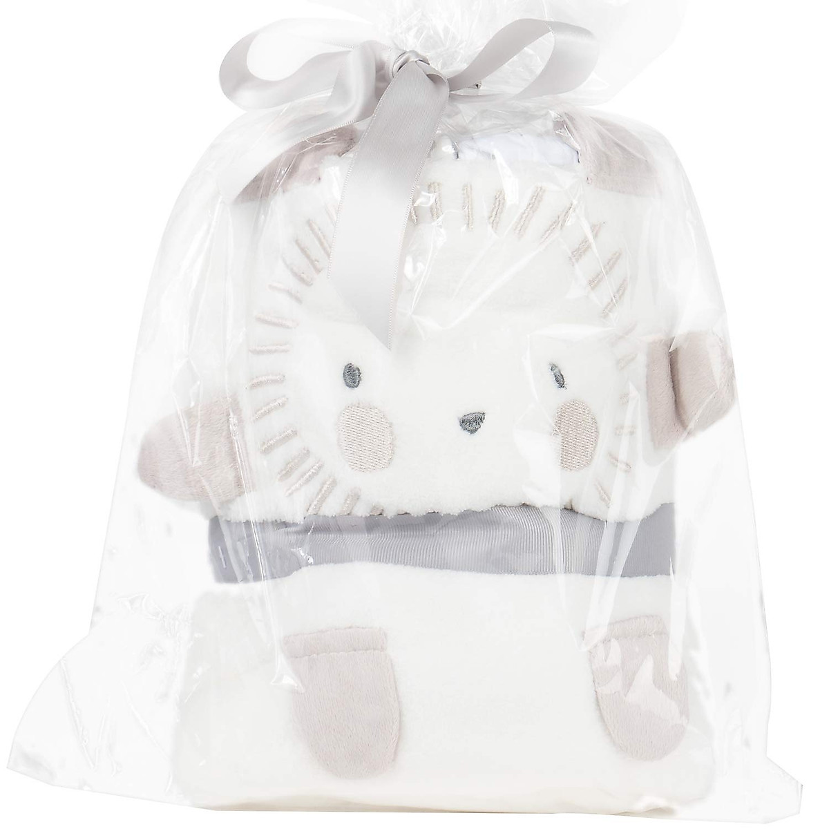 Lily and Page Baby Gifts for Newborn Boys, Girls Shower Unique Gift Set Plush Travel Blanket (Baby Neutral Set, Baby)