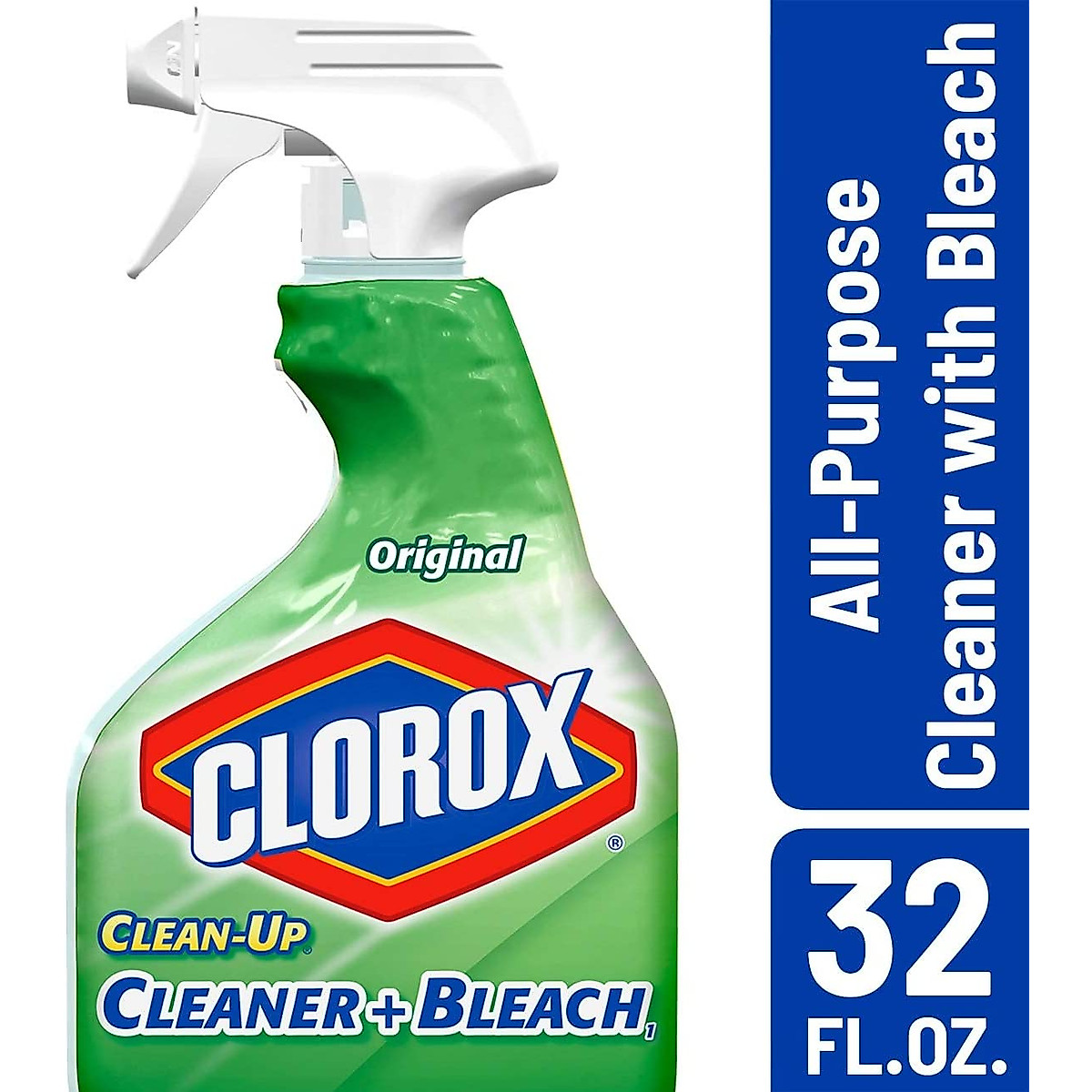 Clorox Clean-Up All Purpose Cleaner with Bleach, Spray Bottle, Multi, Original, 32 Fl Oz