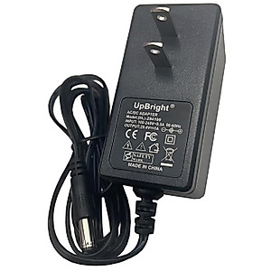 UpBright 24V AC/DC Adapter Compatible with Hyper HPR350 24 Volt Battery Powered Youth Dirt Bike Ride On Toy Vehicle Electric Motorcycle HPR 350 HYP-350-1000 Rechargeable Power Supply Charger (Barrel)