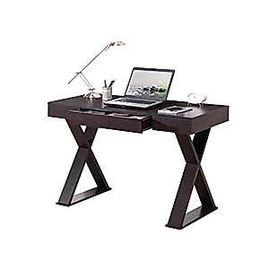 Techni Mobili Trendy Drawer, Espresso Writing Desk