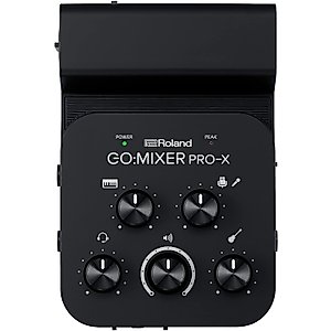 Roland GO:MIXER PRO-X Audio Mixer for Smartphones | Connect and Mix up to 7 Audio Sources | Add Studio Quality Audio to your Social Content and Livestreams