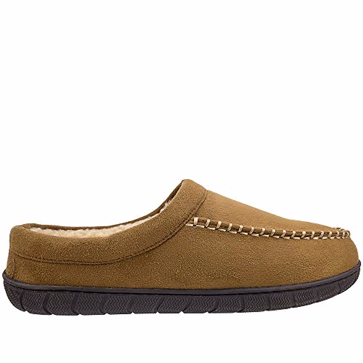 DOCKERS Men's Christopher Classic Casual Roll Collar Clog Slippers, Size 8 to 13 (Tan Rugged, Numeric_9_Point_5)