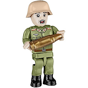 COBI Historical Collection World War II 7.5 cm PaK 40 German Anti-Tank Gun for 7+ years, Sand