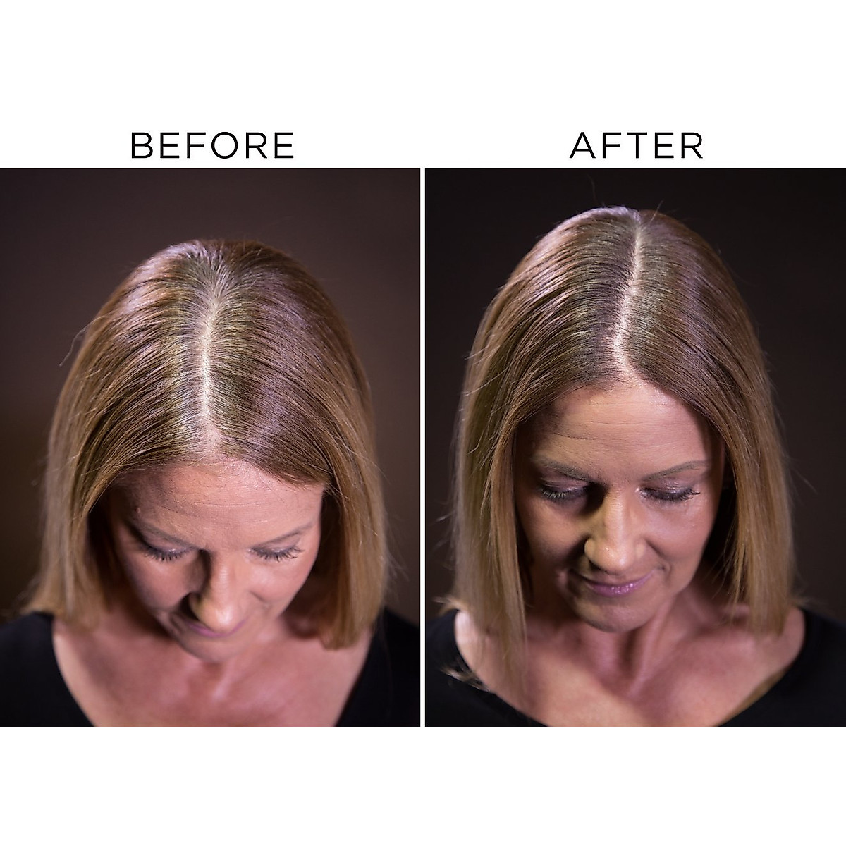 Hairatin Premium Root Touch Up | Cover Up Gray Hairs & Roots | Works Instantly & Water Resistant | Thicker Looking Hairlines Between Salon Trips | Root Concealer Without Salon Spray – Black