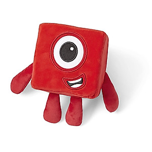 hand2mind Numberblocks MathLink Cubes 11-20 Activity Set, 30 Numberblocks Activities Linked to TV Episodes & Numberblock One Plush, Cartoon Plush Toy, Plush Figure Toys