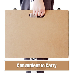 DAFENCHI Clay Wedging Board, 25" x 16.5" Portable Clay Board with Built-in Handle, Ceramics Pottery Tools, Large Clay Mat for Pottery