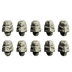Spellcrow Conversion Bits Templar Space Knight Helmets