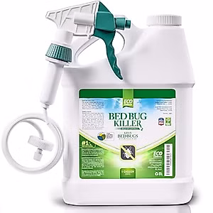 Eco Defense Bed Bug Killer - USDA Biobased, Bed Bug Spray & Dust Mite Spray - Natural Repellent Treatment - 1 Gallon