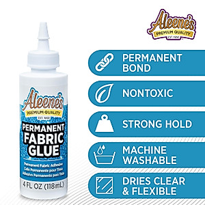Aleene's 24914 Permanent Fabric Glue 4oz