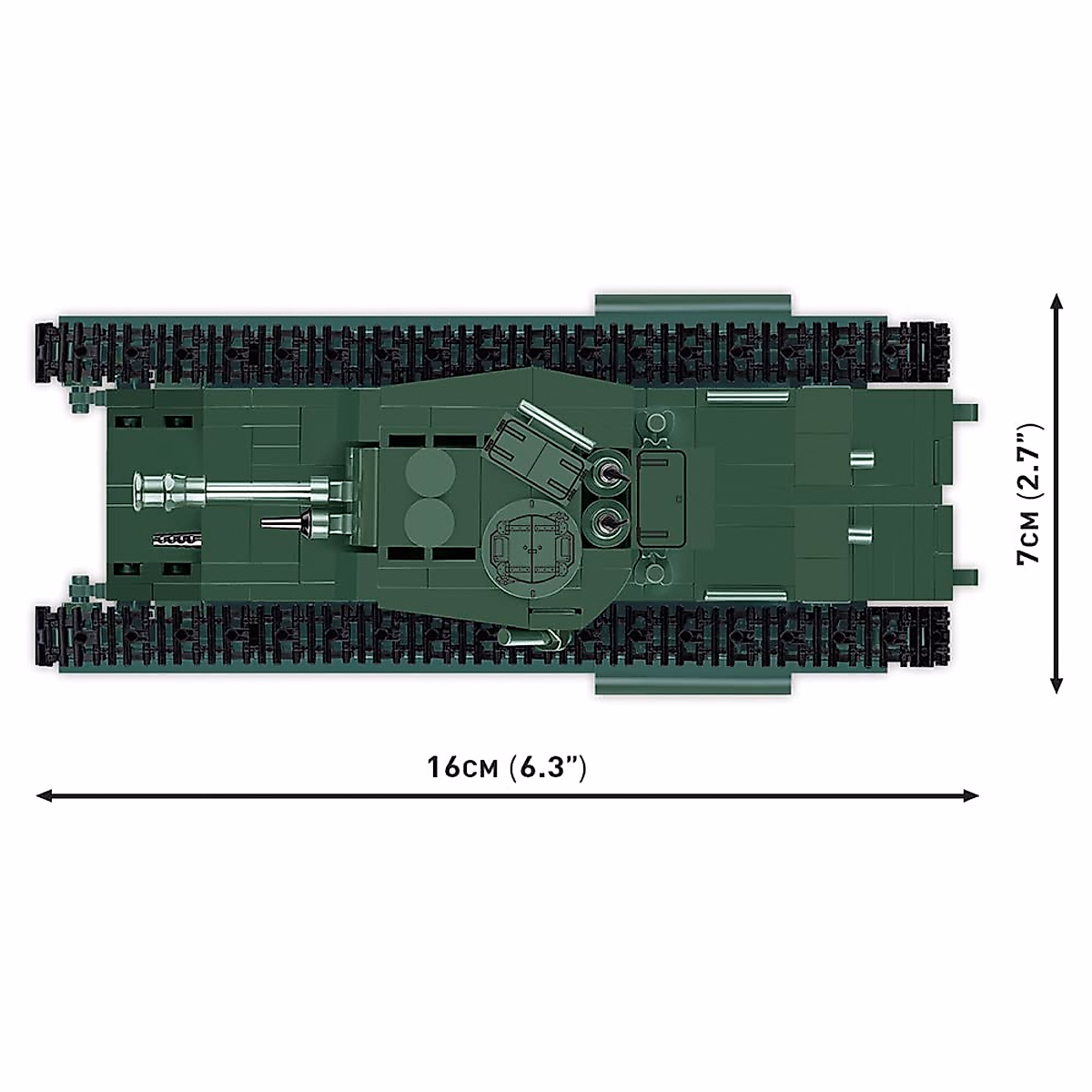 COBI Historical Collection World War II Churchhill MK. IV Tank