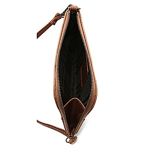 Frye Women's Melissa Wristlet, Cognac, One Size