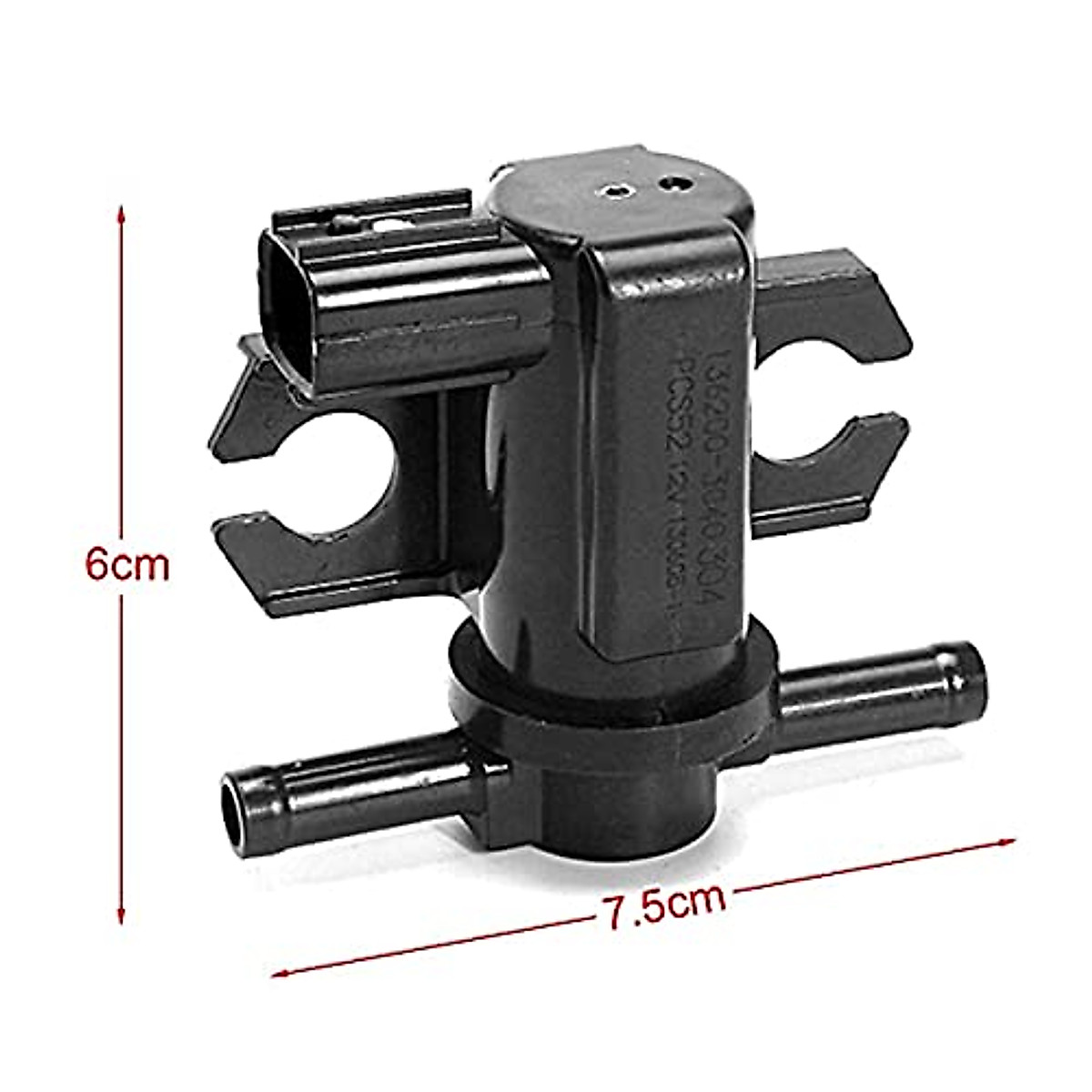 glvitory 1PCS 911-141 Vapor Canister Purge Valve Evaporative Valve Replace 12581985 36162-RDV-J01 36162RDVJ01