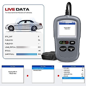 Autel ML329 OBD2 Scanner Advanced Version of AL319 Code Reader AutoVin Function Engine Fault CAN Scan Tool with Patented One-Click I/M