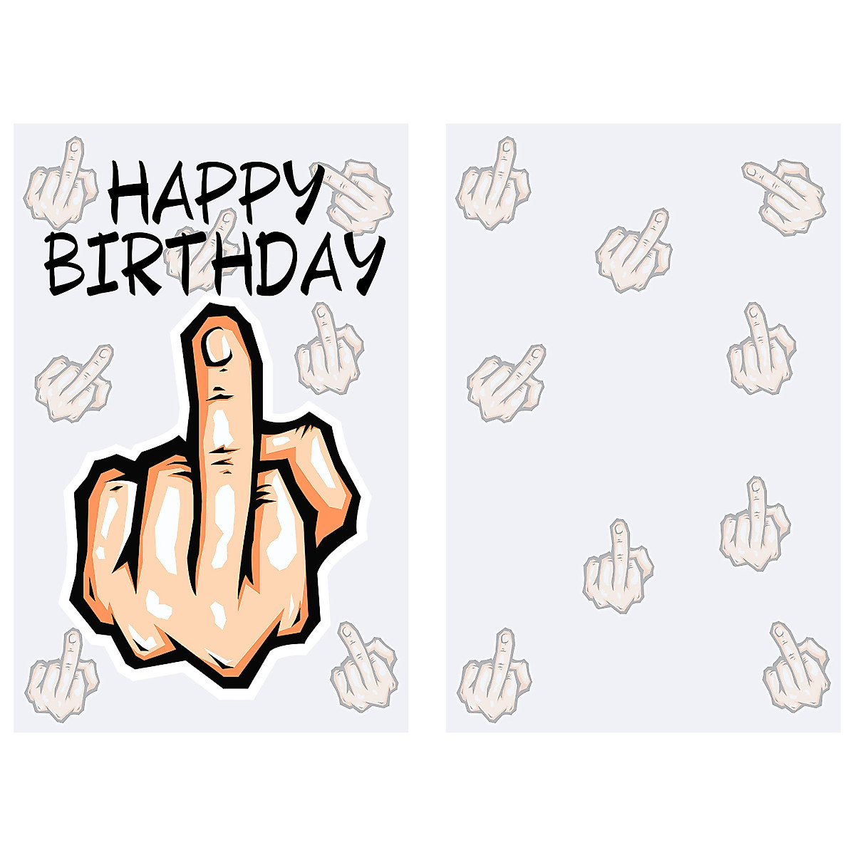 Funny Rude Birthday Card for Men & Women - Offensive Sarcastic Birthday Card – Rude Birthday Card for Friends, Family, Lover, Coworkers, Etc.