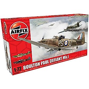 Airfix A02069 Boulton Paul Defiant MK I Plastic Model Kit (1:72nd Scale)