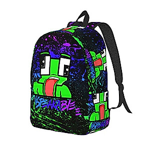 TopJianyu Cartoon unspeaka Backpack Game Book Bag, Travel Backpack Rucksack Men Women Birthday Gift Work Bag