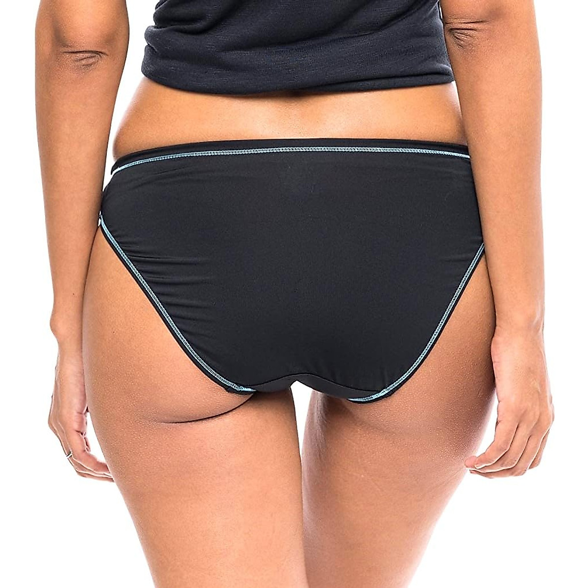 Sexy Basics Women’s 12 Pack Bikini Brief Panties | Ultra-Soft & Silky Nylon -Spandex Stretch Underwear