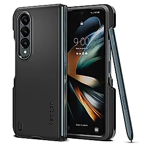 Spigen Thin Fit P Case Compatible with Samsung Galaxy Z Fold 4 5G - Black