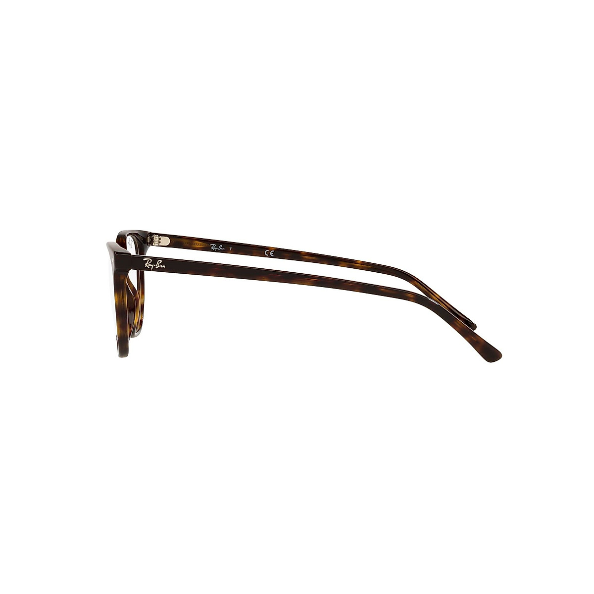 Ray-Ban RX5397 Elliot Round Prescription Eyewear Frames, Havana/Demo Lens, 48 mm