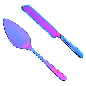 Wedding Cake Server Set, 304 Stainless Steel Spatula Baking Tool Cake Shovel Butter Knives For Pie/Pizza/Cheese
