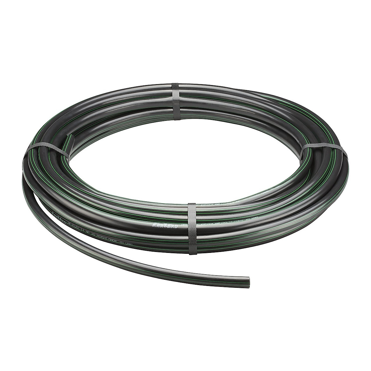 Rain Bird T63-050 Drip Irrigation 1/2" (0.634" OD) Blank Distribution Tubing, 50' Roll, Black