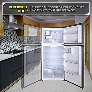 Conserv 21cu.ft. Top Freezer Refrig Icemaker Frostfree No Fingerprint (Stainless)