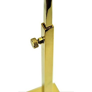 B&NN Stainless Steel Handbag Rack Women Handbag Stand Holder with Adjustable Height (Gold)