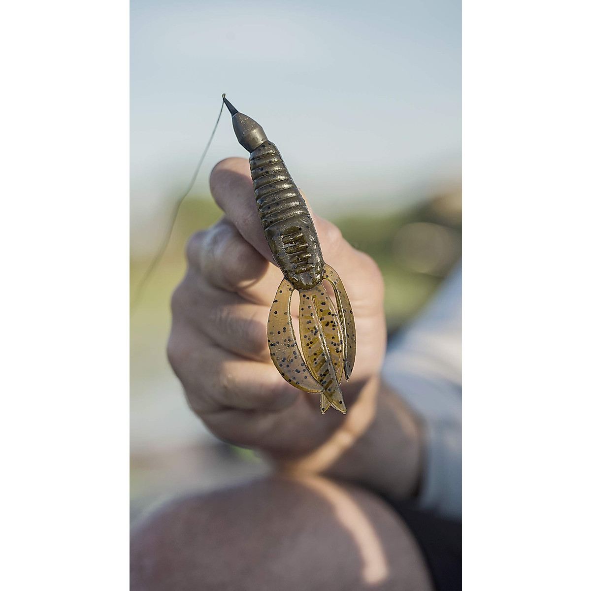 Berkley 1457698 Powerbait Pit Boss Soft Bait, 4" Bait Length, Blaack Blue, Package of 8