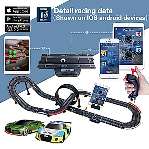 AGM MASTECH Slot car Set with Racing Assistant APP No.ASR-02 1:43 Scale