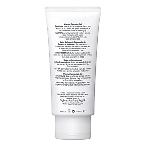 Curel Japanese Skin Care Makeup Cleansing Gel, Gentle Facial Cleanser for Dry, Sensitive Skin, pH-Balanced and Fragrance-Free Japanese Skincare, 4.5 oz (Step 1 of 2-Step Skincare)