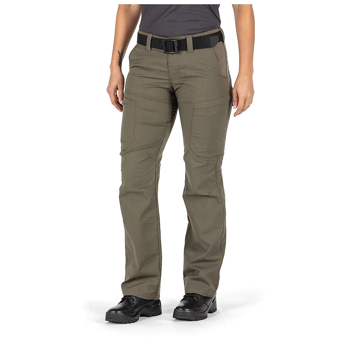 5.11 Tactical Women's Apex Pants, Regular Fit, Gusseted, Style 64446, Ranger Green, Women's 0 Long