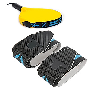 SUNGOOYUE Tennis Racket Head Band, TPU+PU Beach Tennis Paddle Head Tape