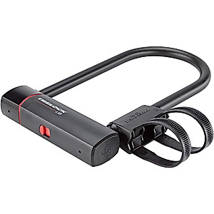 TRELOCK 422131 4016167067509 Steel Arch Lock U6 108x300 Diameter: 16mm, Black, 230 mm