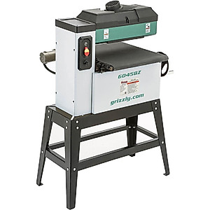 Grizzly Industrial G0458Z - 18" 1-1/2 HP Open-End Drum Sander w/VS Feed